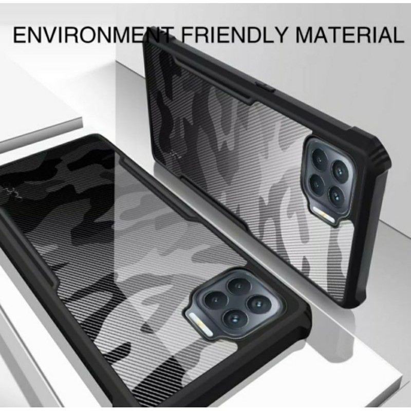 Jual Case Oppo Reno 4/4 F Rzants Military Camo Hybrid Fusion Armor ...