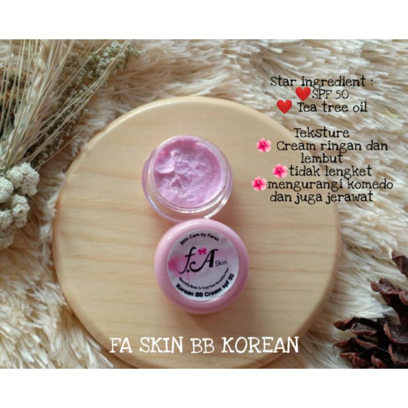 Jual FA skin Bb Korean spf 50 (acne) | Shopee Indonesia