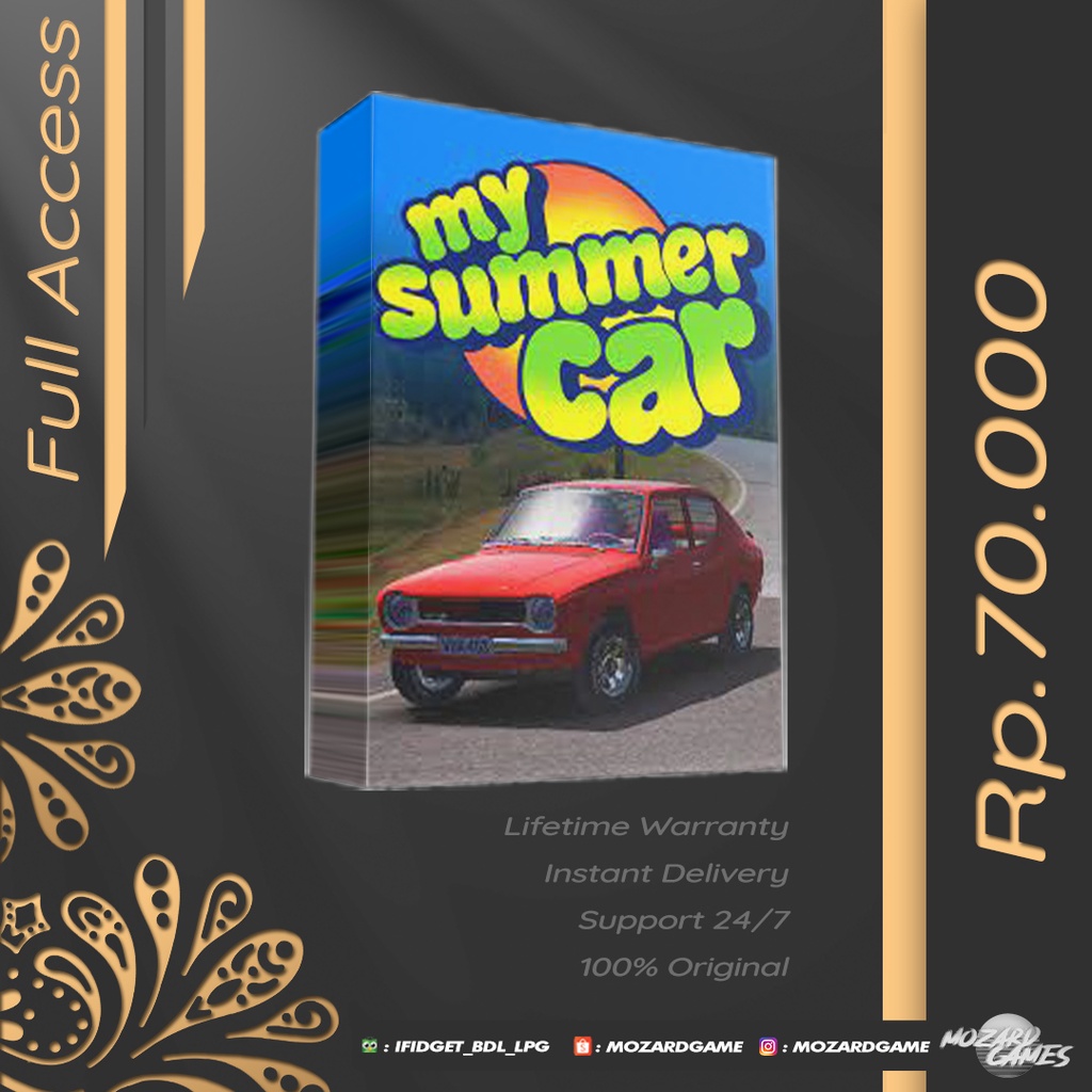 Jual My Summer Car - Original PC Game | Shopee Indonesia