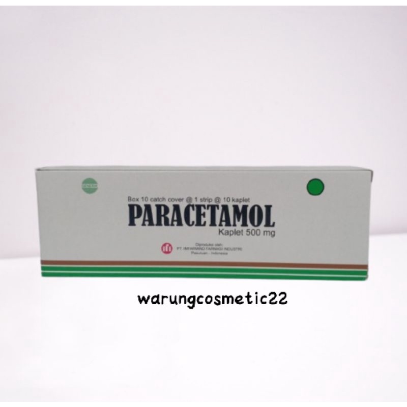 Jual Paracetamol IFI 1 box (500mg) | Shopee Indonesia