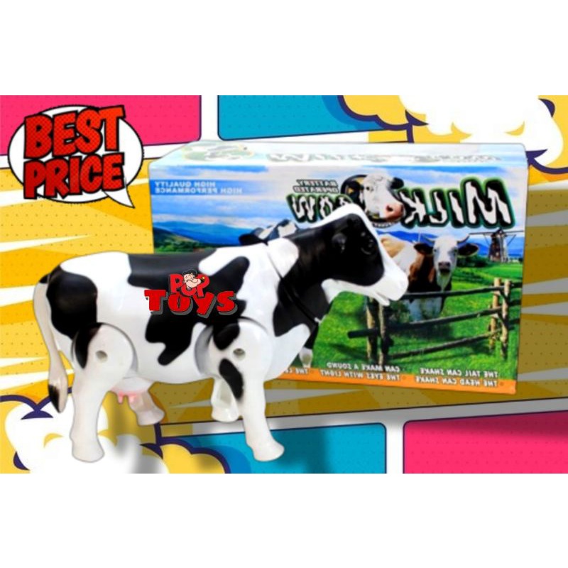 Jual BISA COD!!MAINAN ANAK SAPI BERJALAN SUARA HEWAN SAPI - Mainan ...