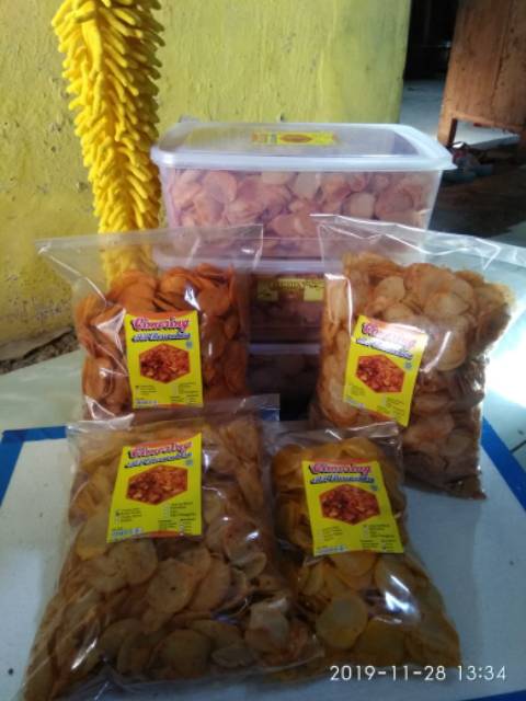Jual KERIPIK CIMORING KEMASAN BOX 1kg | Shopee Indonesia