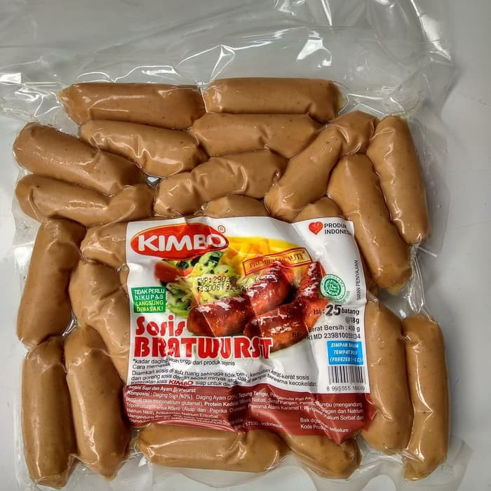 Jual Sosis Kimbo Bratwurst Hotel Sosis Mini Kimbo Sapi | Shopee Indonesia