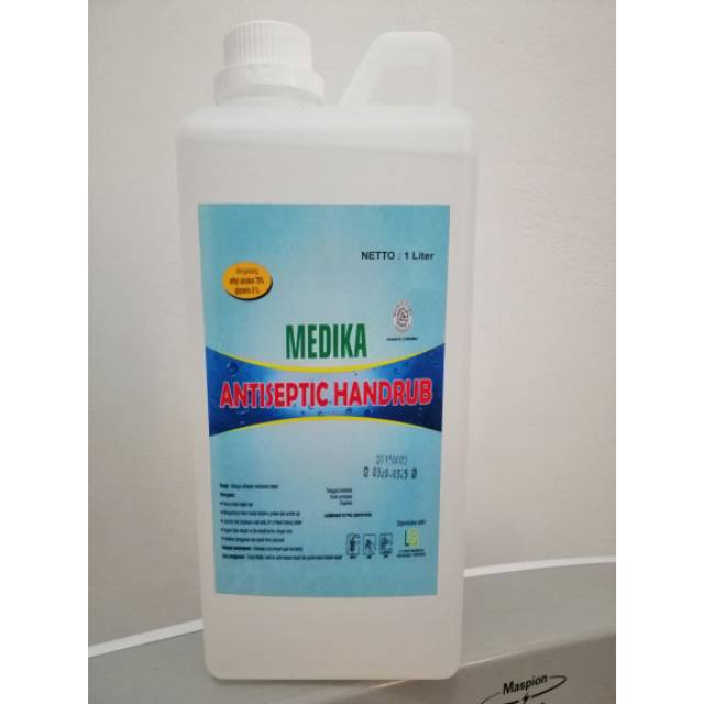Jual Antiseptic hand rub original Medika (cair) | Shopee Indonesia