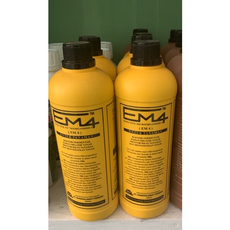 Jual EM4 PERTANIAN PENYUBUR TANAH CAIRAN BENIH KOMPOS 1 LITER | Shopee ...
