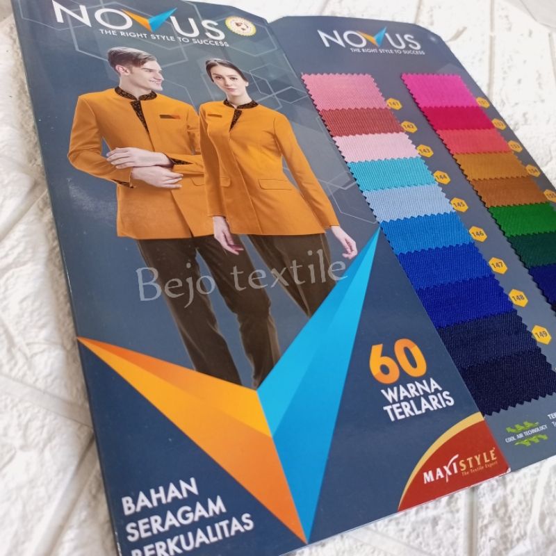 Jual katalog contoh kain Novus maxistyle | Shopee Indonesia
