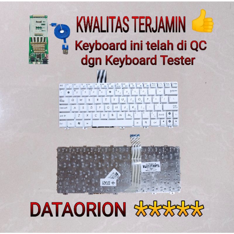 Jual Keyboard Asus Vivobook X200 F200 Putih Hitam | Shopee Indonesia