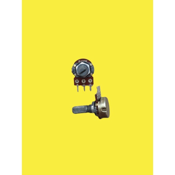 Jual Potensio Potensiometer Mono Kaki 3 Pin 100K | Shopee Indonesia