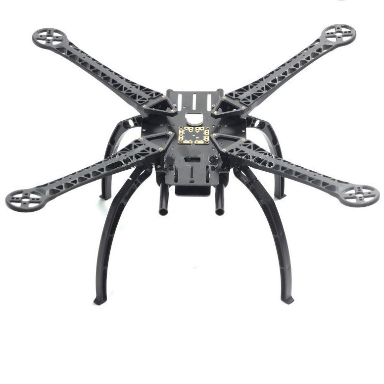 Jual S500 Glass Fiber 4 Axis Quadcopter Frame High Landing Gear For Dji ...