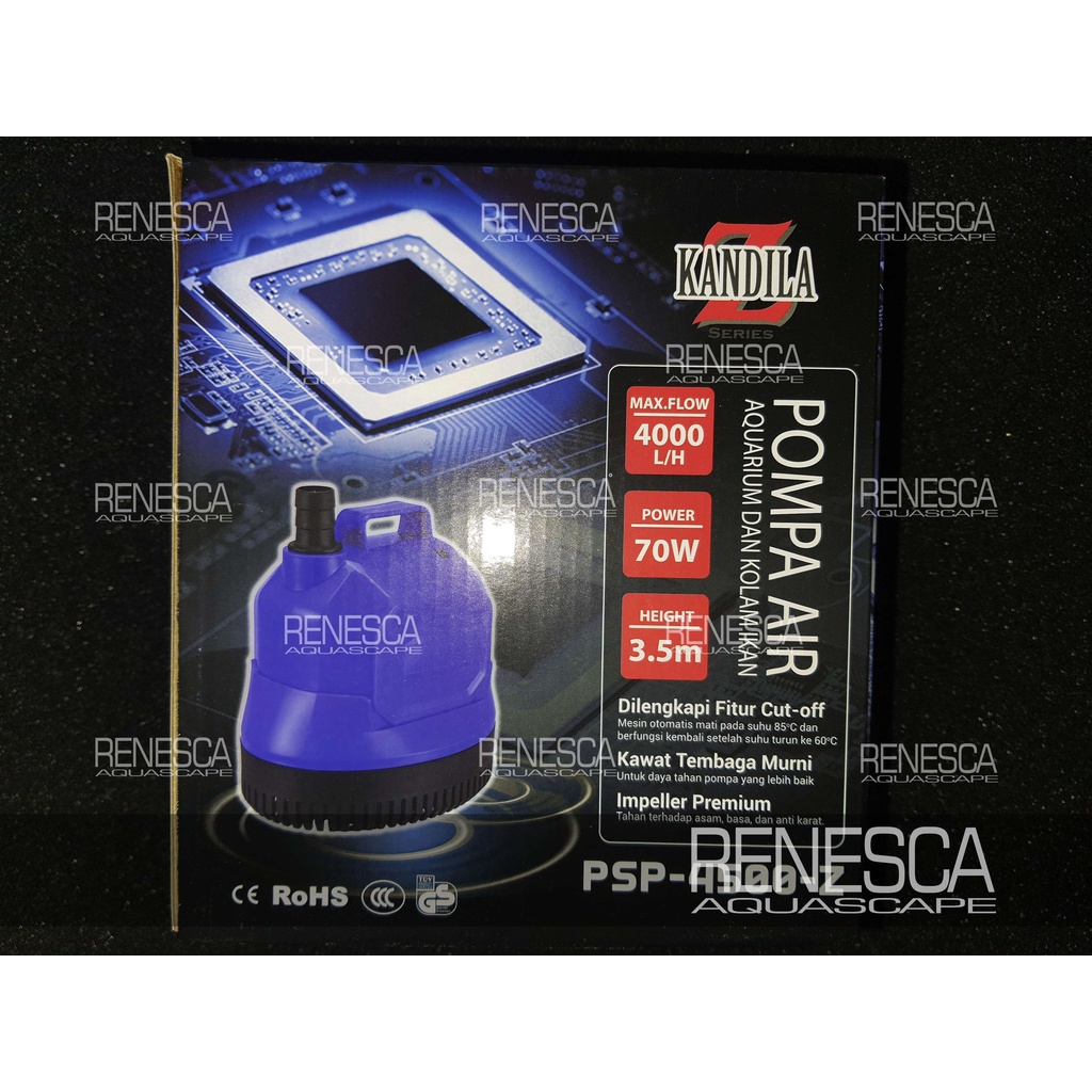 Jual Kandila Pompa Air PSP-4500-Z 70W 4000 L/H - Waterpump Submersible ...