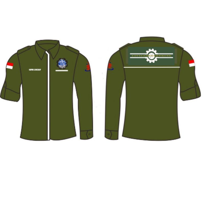 Jual Kemeja PDH Custom/Kemeja PDL custom perguruan/Organisasi | Shopee ...