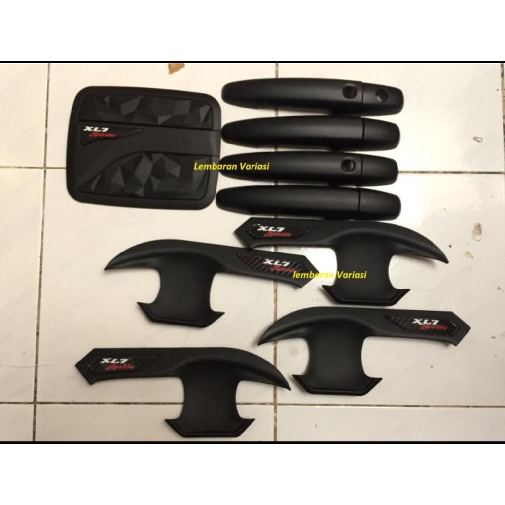 Jual Paket Cover Handle Outer Mangkok Tank Cover XL7 Hitam Doff | Shopee Indonesia