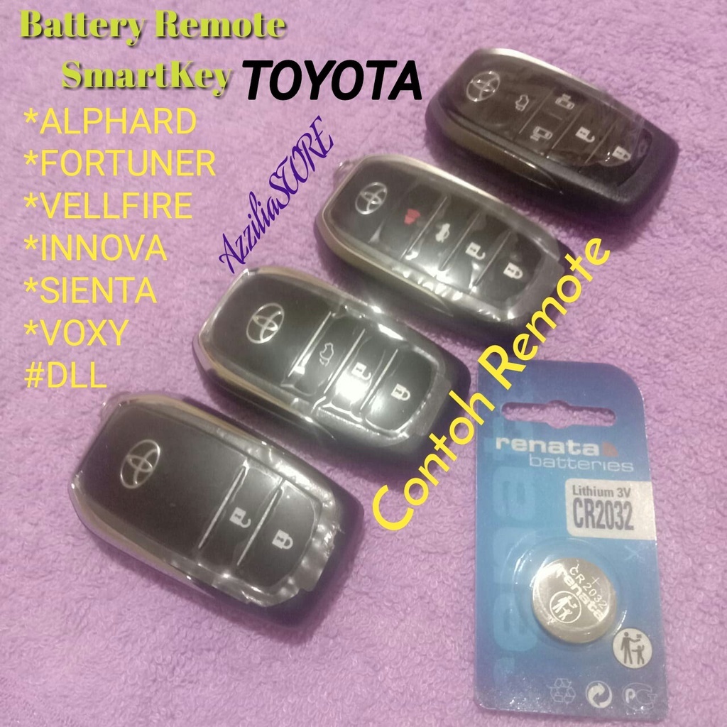 Jual Battery Baterai Batrai Batre Untuk Remote Remot Smartkey Smart Key ...