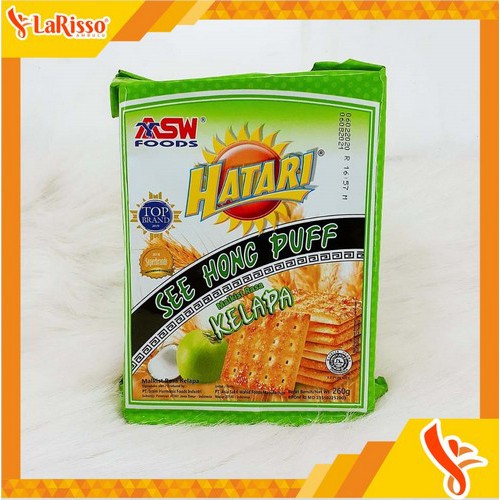 Jual HATARI SEE HONG PUFF MALKIST KELAPA 260GR | Shopee Indonesia