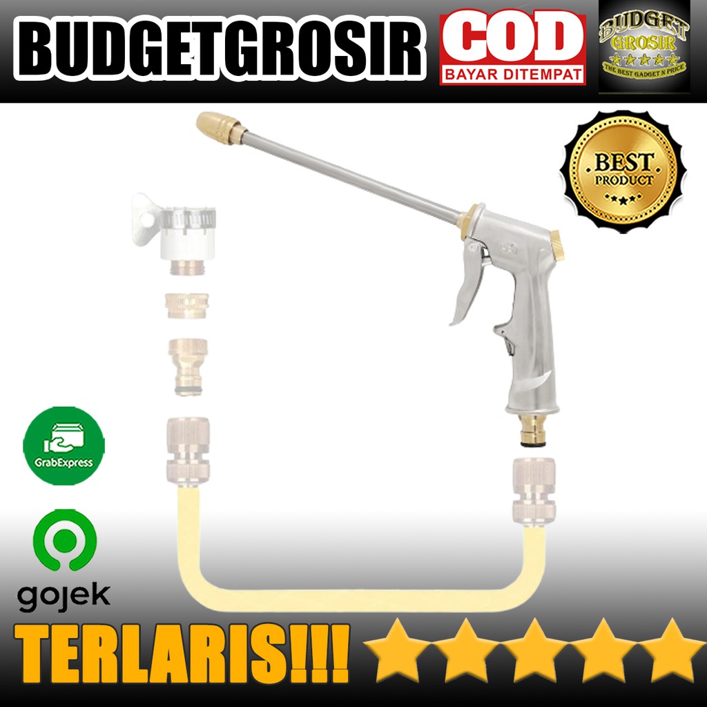 Jual Semprotan Air Steam Cuci High Pressure Jet Mobil Water Gun ...