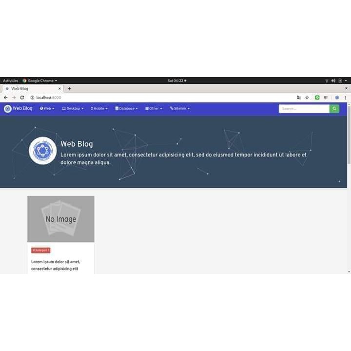 Jual Source code Website Blog menggunakan Laravel 7 | Shopee Indonesia