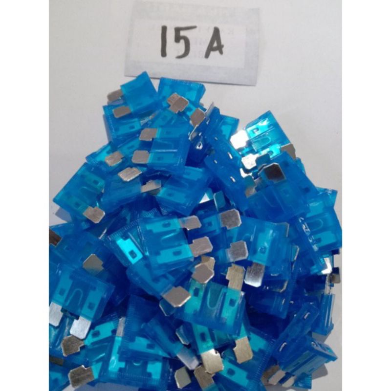 Jual Sikring Tancap Gepeng Besar 15A isi 100pcs | Shopee Indonesia