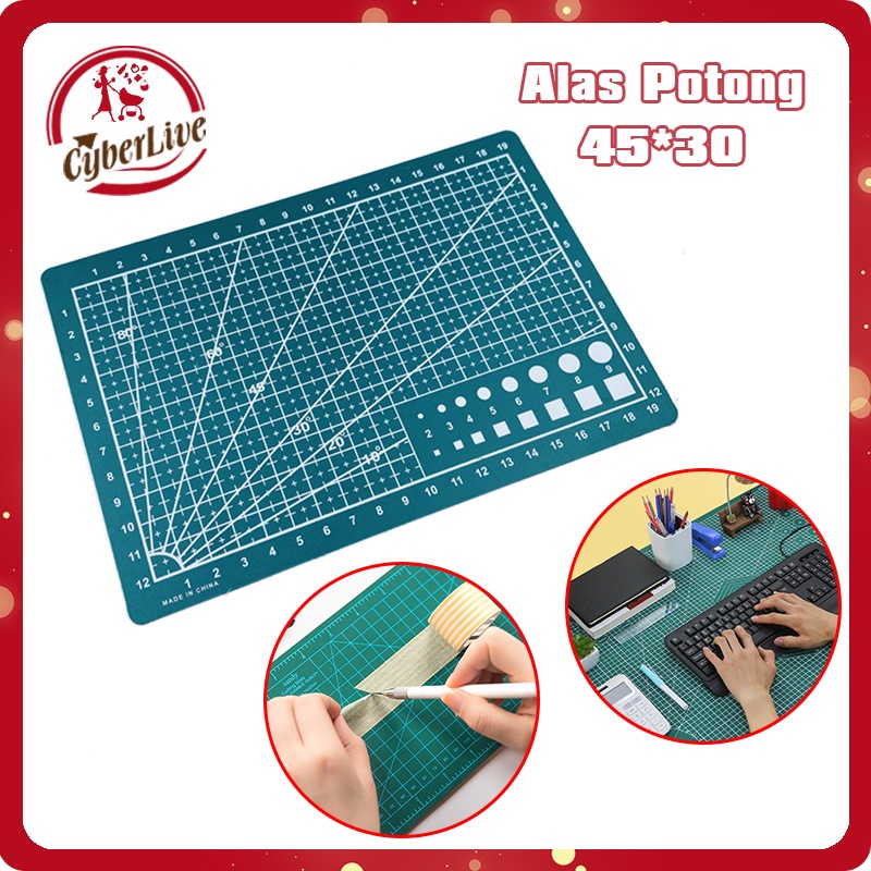 Jual Cutting Mat Mate A3 Double Side Cutting Pad Board Alas Potong Kertas Bahan Tebal Warna ...