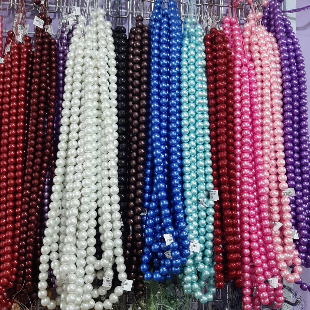 Jual Mutiara Kilap 14M | Manik Manik | Bahan Kebayak | Mutiara Kilap ...