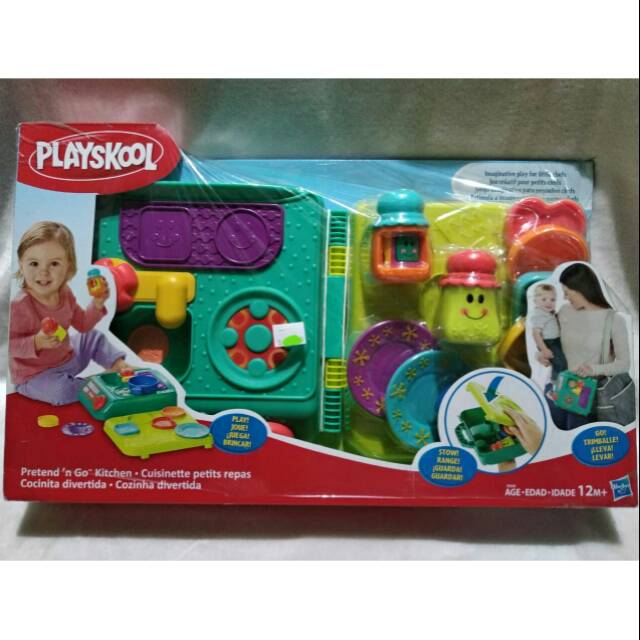 Jual PLAYSKOOL PRETEND' N GO KITCHEN | Shopee Indonesia