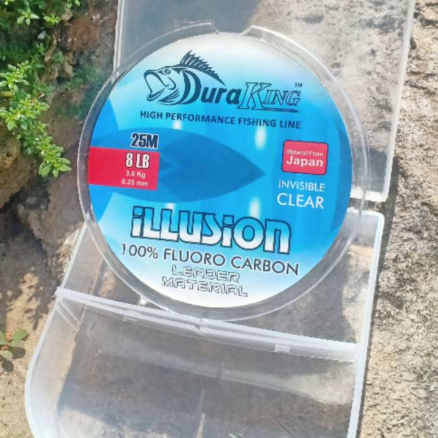 Jual Leader 8 lbs 100% flurocarbon duraking illusion | Shopee Indonesia