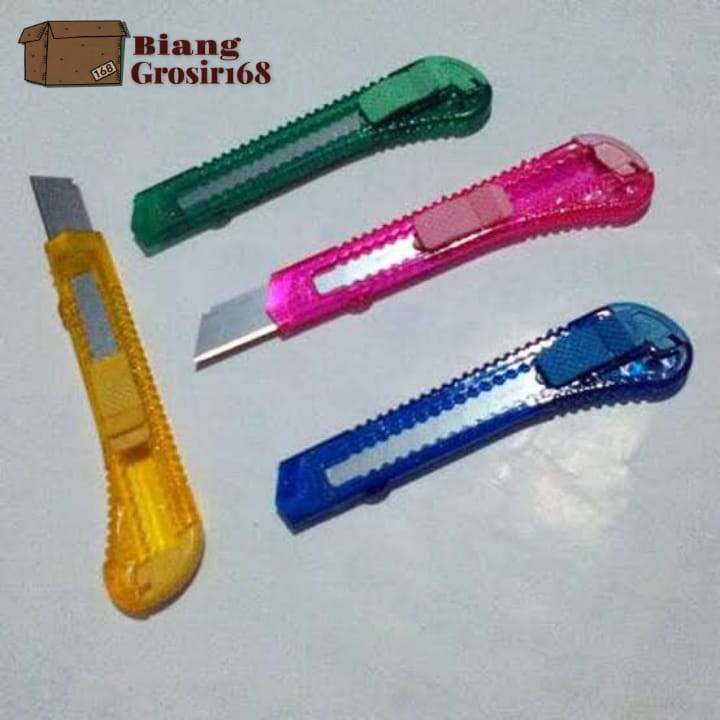 Jual Pisau cutter G2000 Pisau warna bening warna warni Pisau tajam ...
