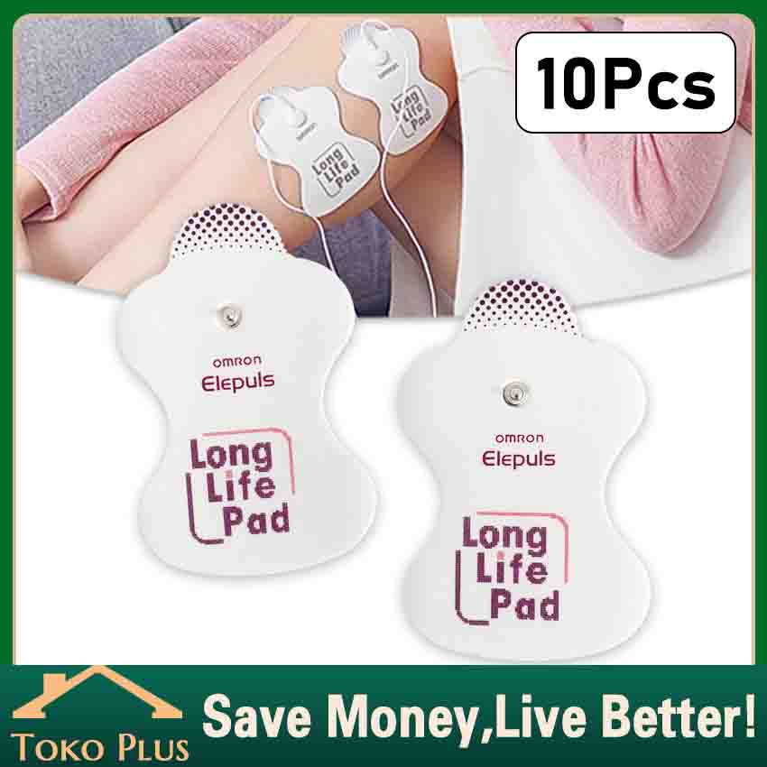 Jual 10Pcs OMRON LongLife Pad - HV-F128/HV-F127/HV-F02 DLL - Electrode Pads For Tens Digital ...