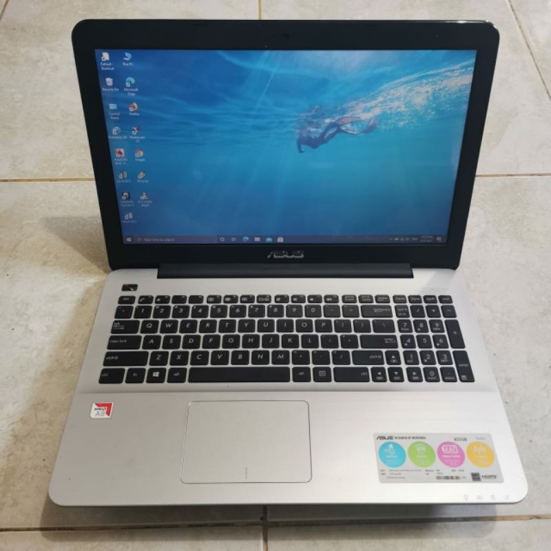 Jual Laptop Asus X555B Amd A9-9420 gen 7 Ram 4GB/HDD 500GB Amd radeon ...