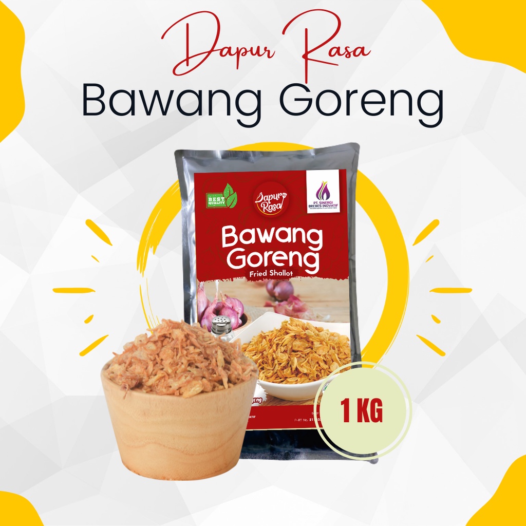 Jual Bawang Goreng 1Kg Dapur Rasa | Shopee Indonesia