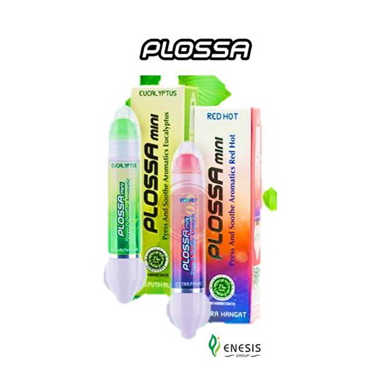 Jual PLOSSA MINI PRESS AND SOOTHE AROMATICS EUCALYPTUS AND RED HOT 5 ML ...
