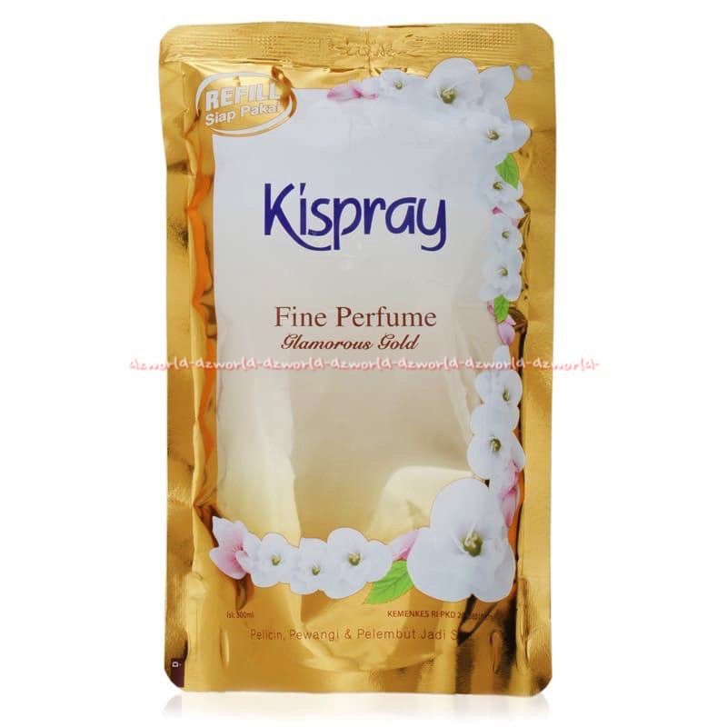 Jual Kispray Fine Perfume 300ml Refill Pengharum setrika pakaian isi ...