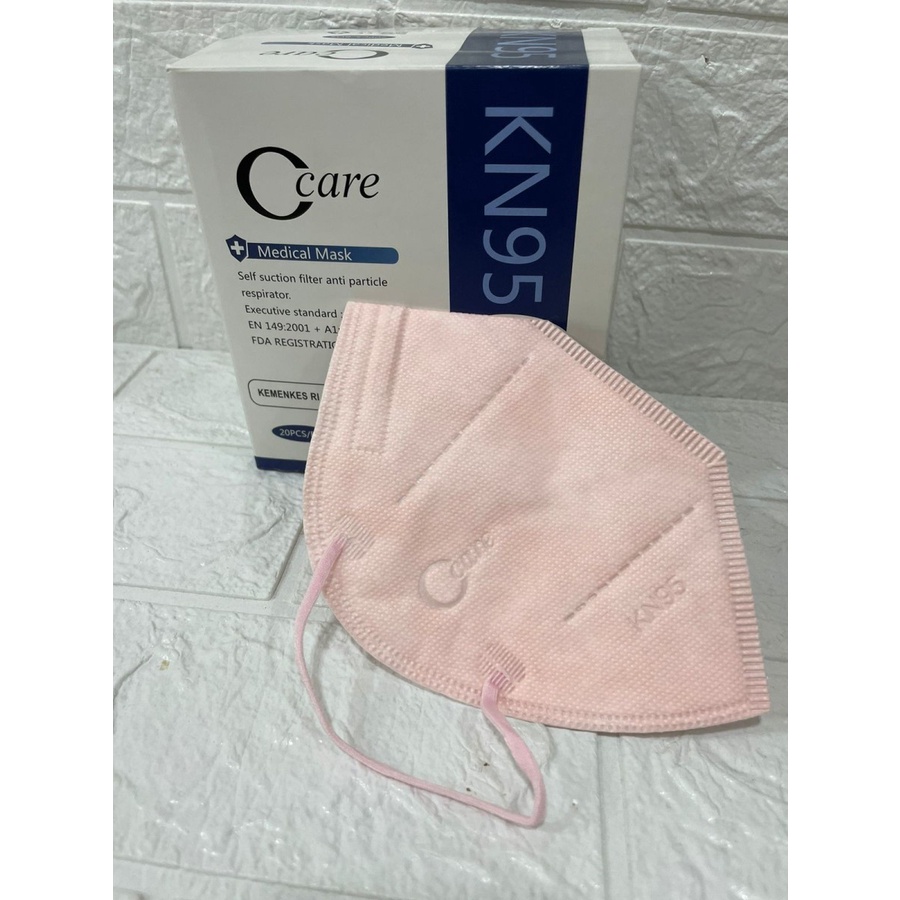 Jual Masker KN95 C CARE PRO 6ply DUCKBILL ISI 10 PCS | Shopee Indonesia