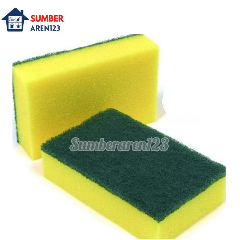 Jual Busa Sponge Cuci Piring Murah Tebal Spons Cuci Piring Son Kilau ...