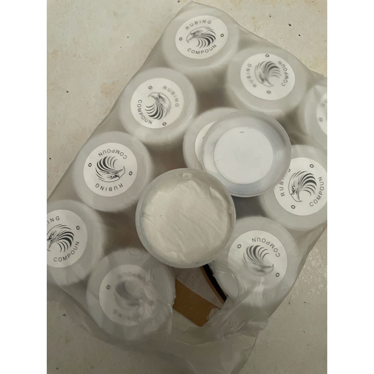 Jual Rubbing Compound Putih Kecil - Kompon Motor Mobil satu pak 12 pc ...
