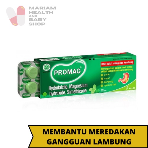 Jual Promag Per Slop Isi 4 Box | Obat Maag | Obat Lambung | Promag ...
