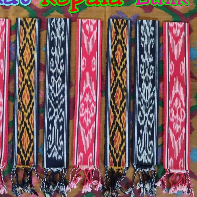 Jual Fyp on Ikat Kepala Etnik Dayak Kalimantan kain tenun | Termurah ...