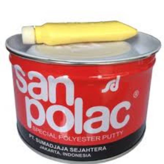 Jual Dempul Sanpolac Plastik 1 KG/DEMPUL BODY MOBIL/MOTOR/KENDARAAN ...
