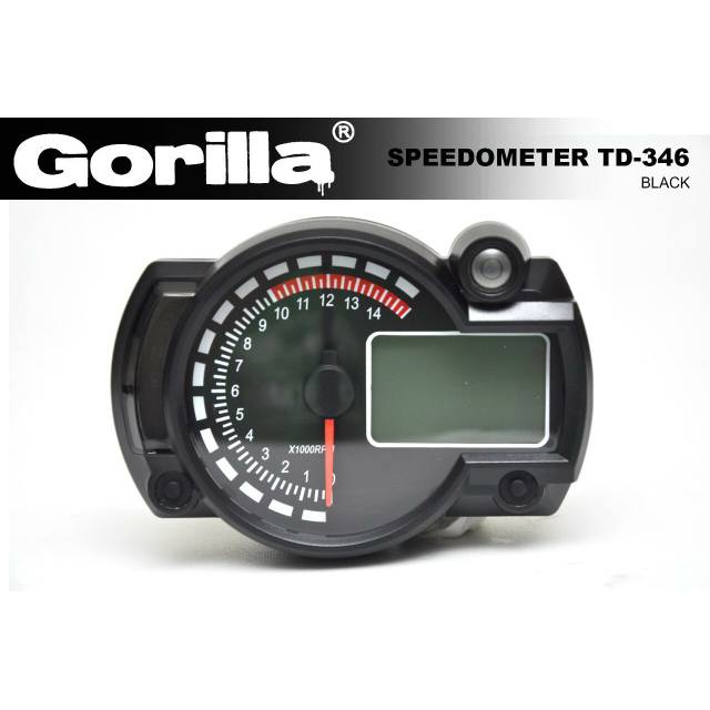 Jual Speedometer spedo spido digital rx2n koso layar hitam | Shopee ...