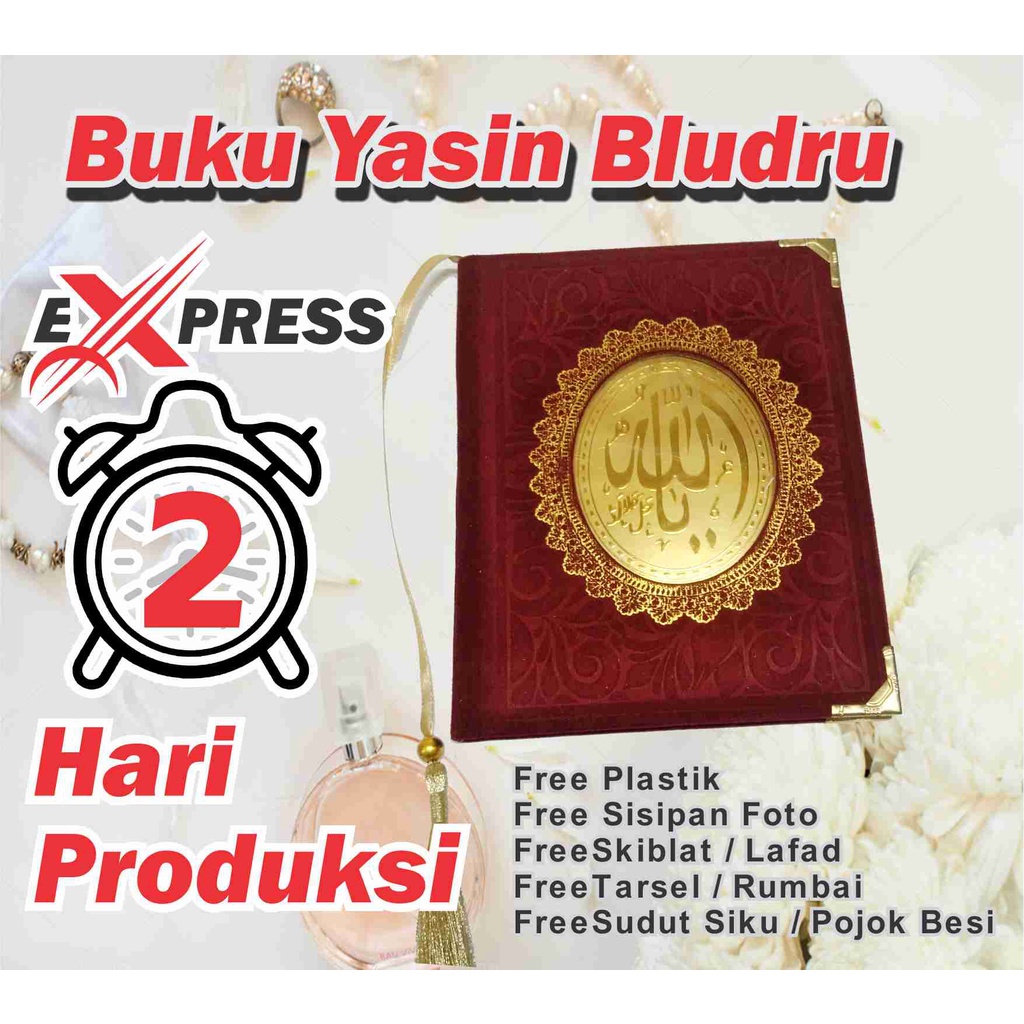 Jual YASIN HARD COVER BULUDRU + SIKU + RUMBAI / BUKU YASIN HARD COVER ...