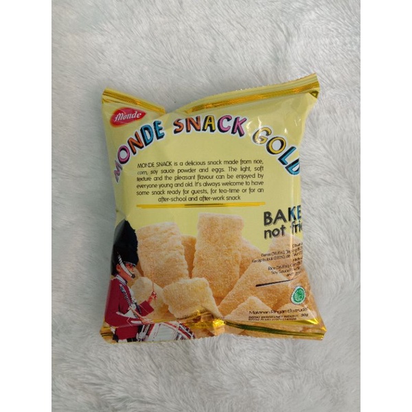 Jual monde snack gold 30 gr | Shopee Indonesia