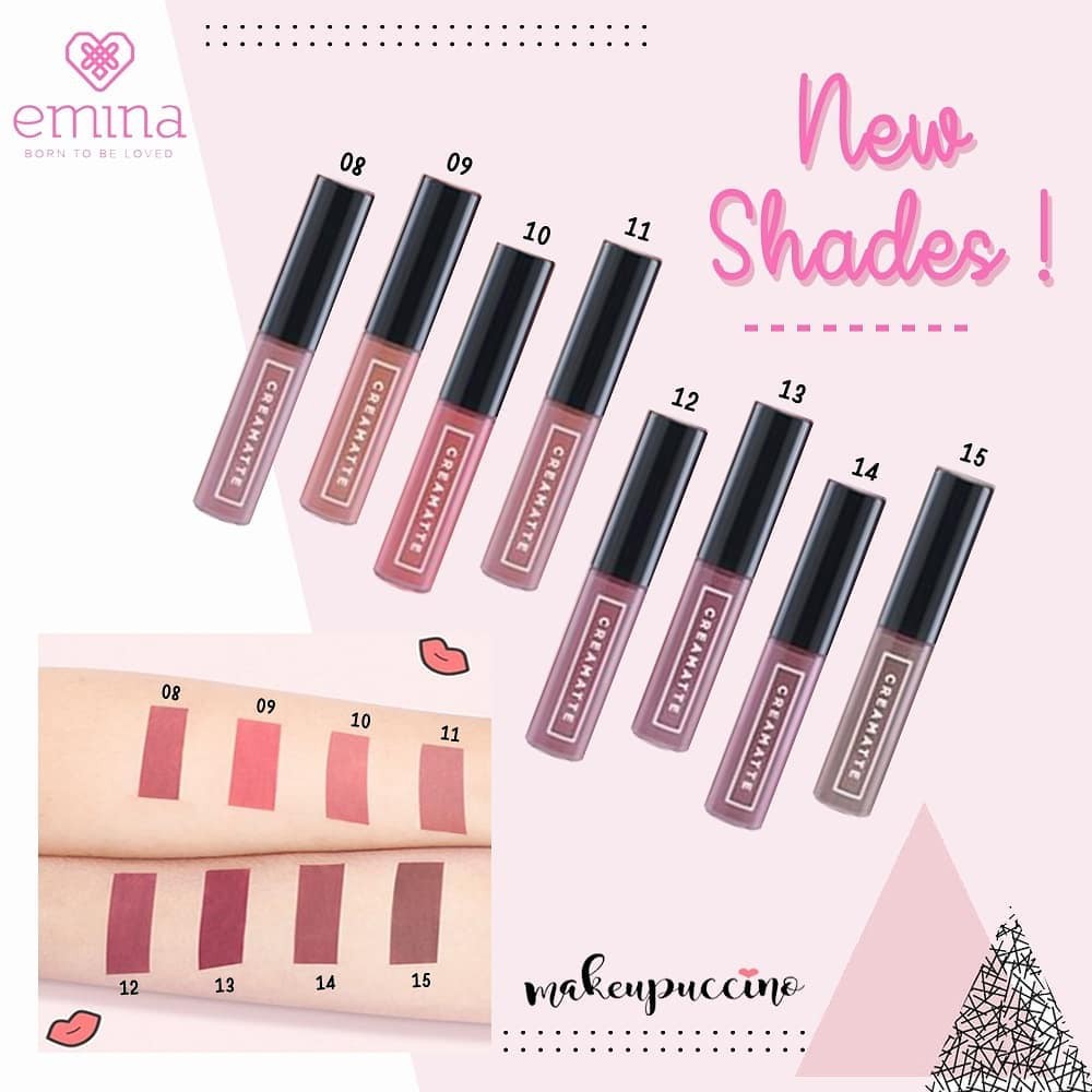Jual Original Emina Creamatte Lip Cream Matte ~ Emina Lipcream Shopee Indonesia