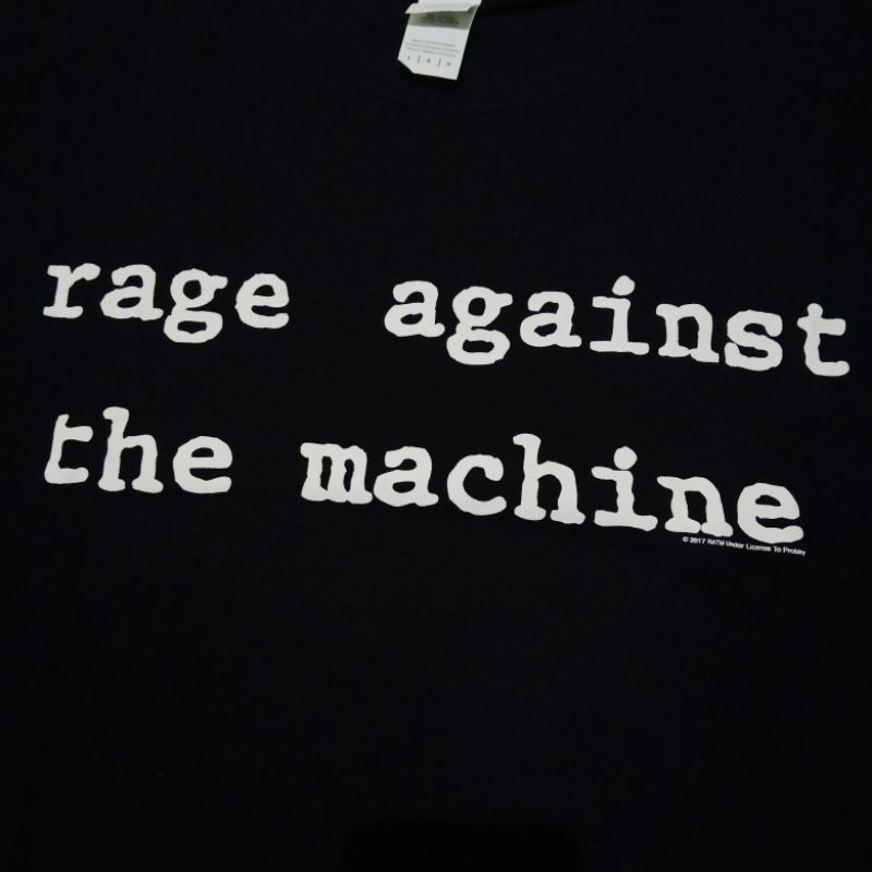 Jual KAOS BAND RAGE AGAINTS THE MACHINE (OFFICIAL MERCH) | Shopee Indonesia