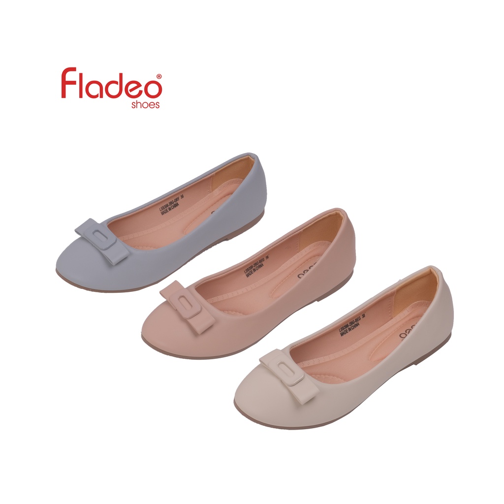 Jual Fladeo D22/LSB398-2BG/Sepatu Flat Ballerina Wanita [ Flat Shoes ...