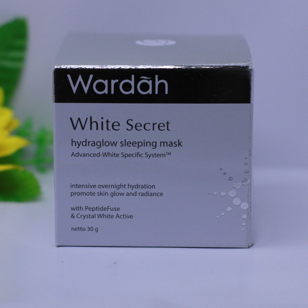 Jual Wardah White Secret Hydraglow Sleeping Mask | Shopee Indonesia