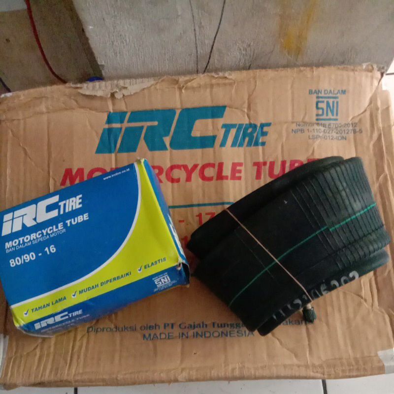 Jual Ban Dalam IRC 80/90-16 Tube BD IRC Tire For All Motor Nouvo ...