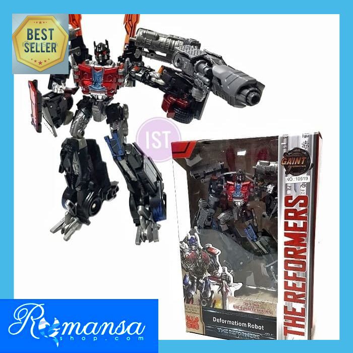 Jual Mainan transformers mobil mobilan robot transformer optimus prime ...