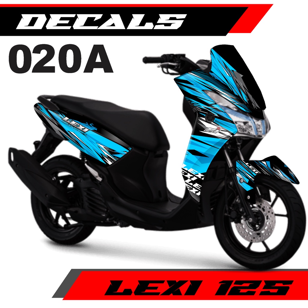 Jual Decal Stiker - Dekal Sticker Fullbody YAMAHA LEXI DIVA Design ...