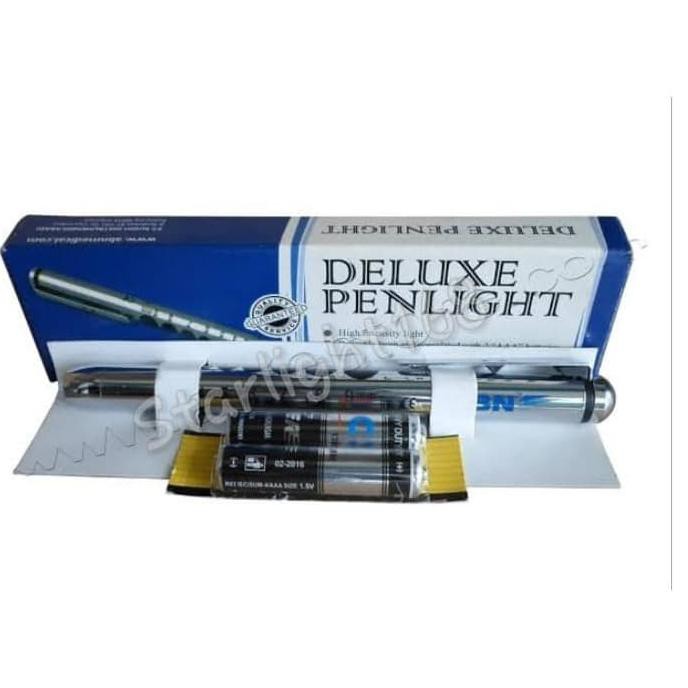 Jual Penlight Deluxe ABN / Pen Light ABN Hologen (lampu kuning ...