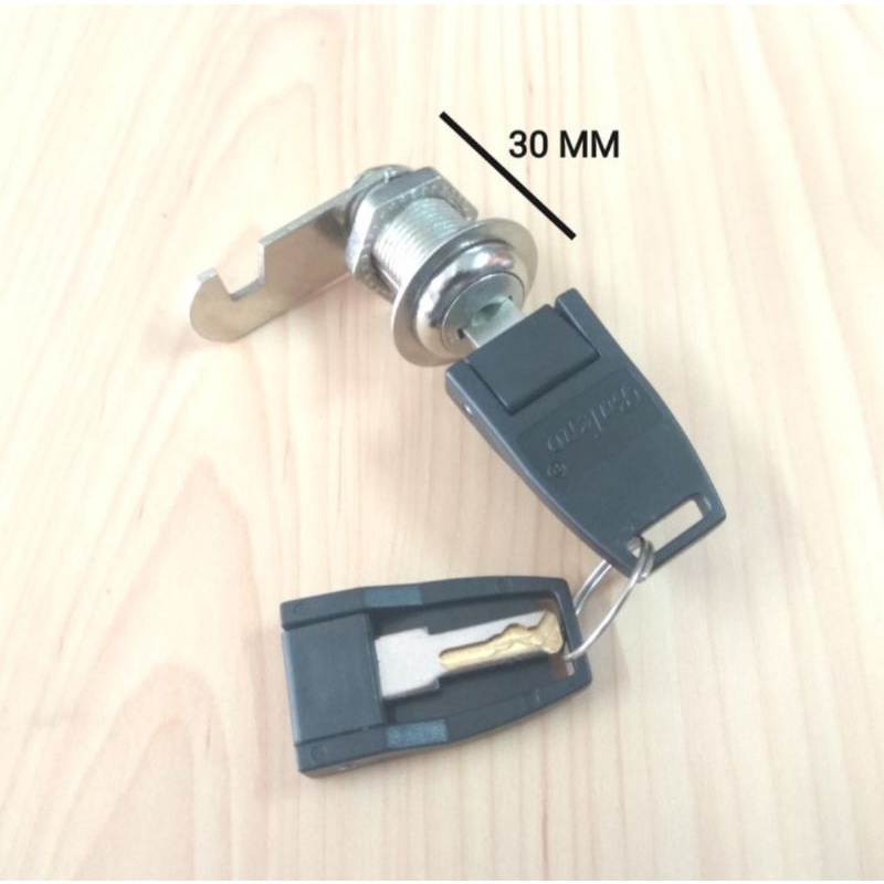 Jual Cam Lock 30 mm Lipat Master Key/Kunci Loker Besi Kait | Shopee Indonesia