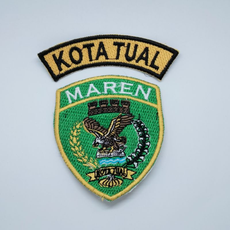 Jual Logo Bordir Kota Tual / Logo Kota Tual / Bordir Logo Kota Tual ...